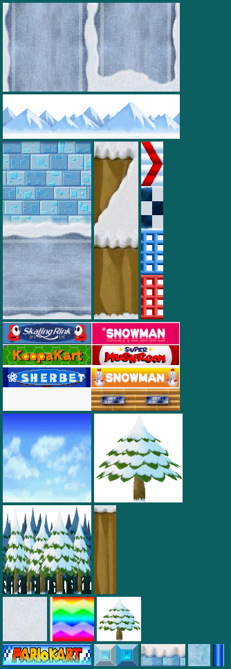 Ds Dsi Mario Kart Ds Dk Pass The Textures Resource