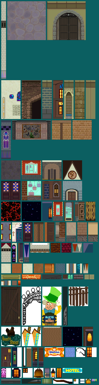 Ds Dsi Kingdom Hearts Recoded Second District The Textures