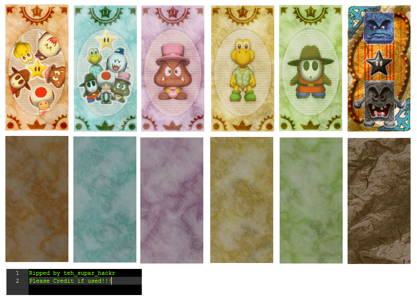 Gamecube Mario Party 4 Tickets The Textures Resource
