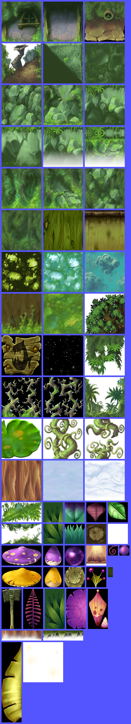 Pc Computer Rayman 2 The Great Escape Forest And Plants The