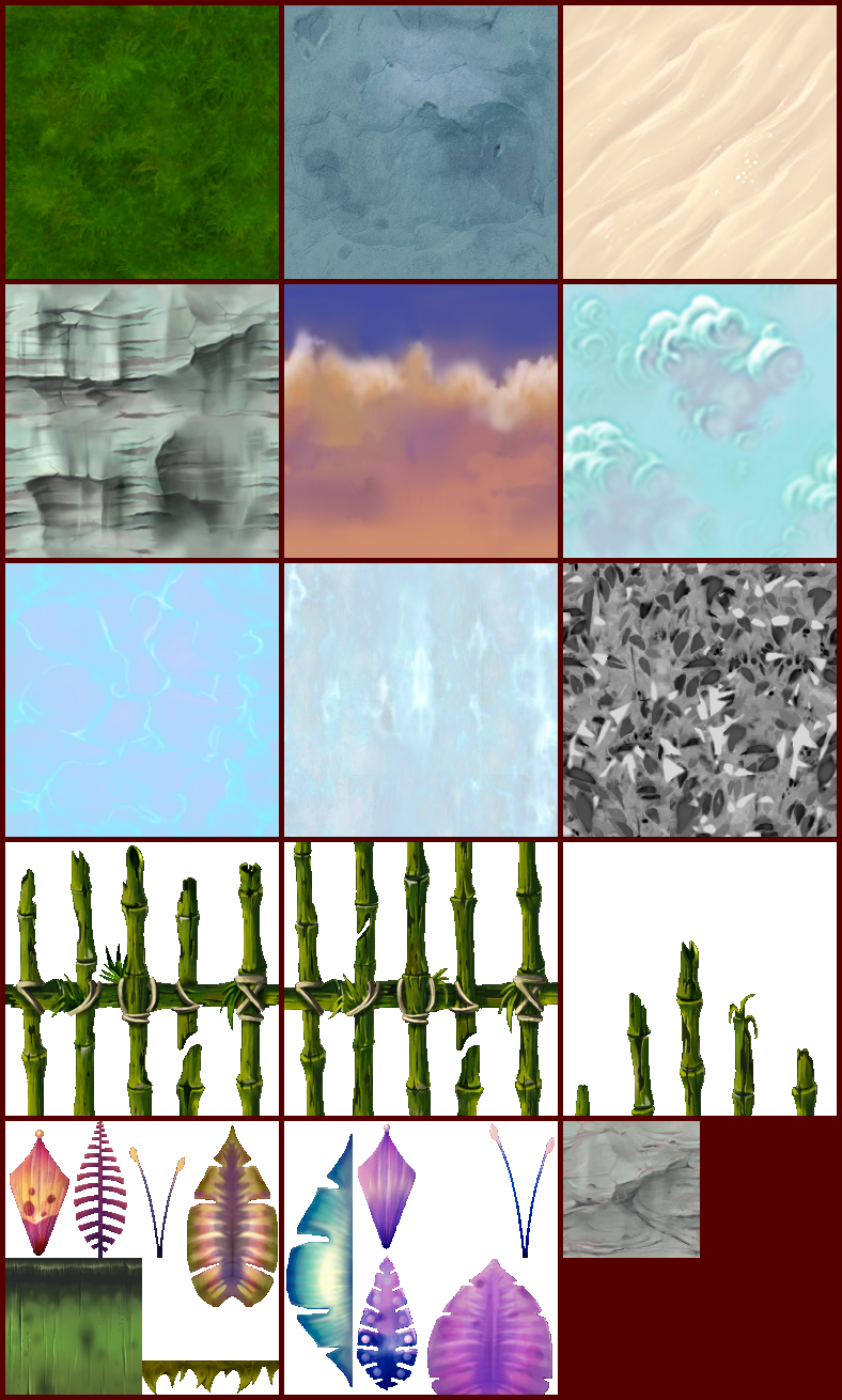Pc Computer Rayman Arena M Sunset Coast The Textures Resource