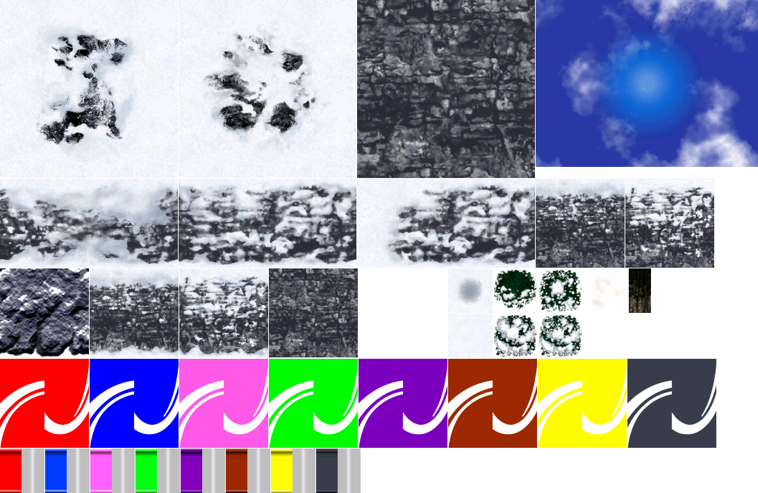 The Textures Resource Full Texture View Mario Party 4 Avalanche