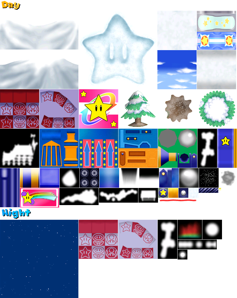 The Textures Resource Full Texture View Mario Party 6 Snow Whirled