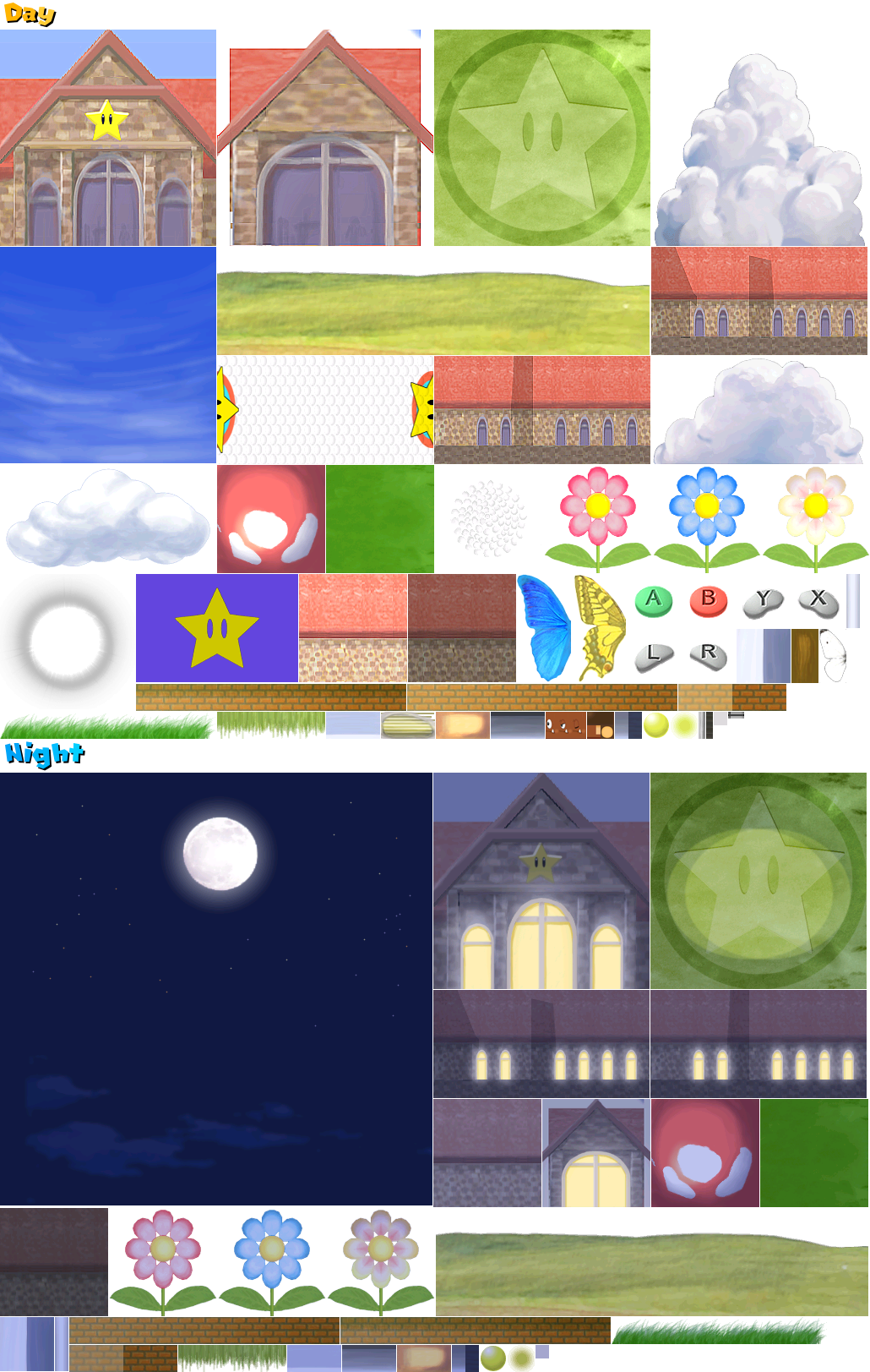 The Textures Resource Full Texture View Mario Party 6 Sunday Drivers