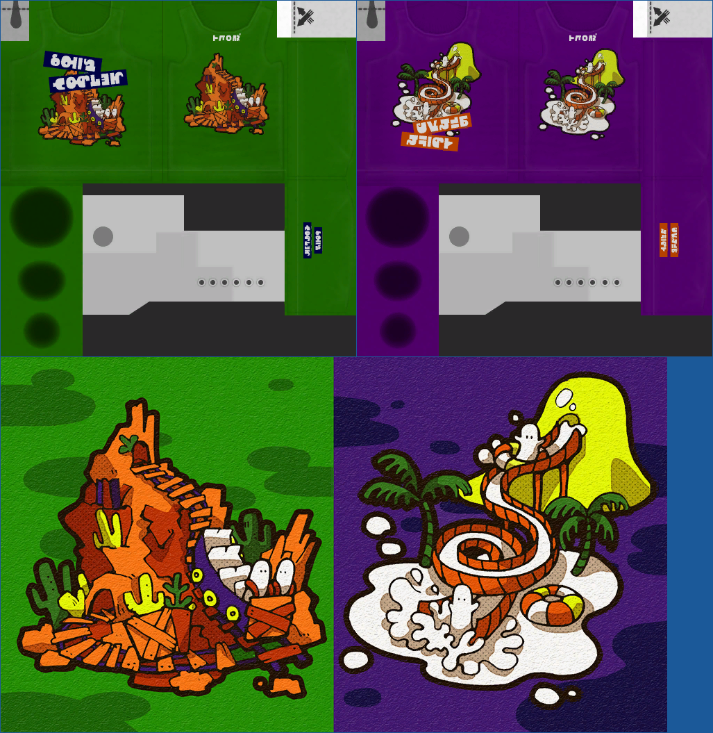 The Textures Resource Full Texture View Splatoon Splatfest
