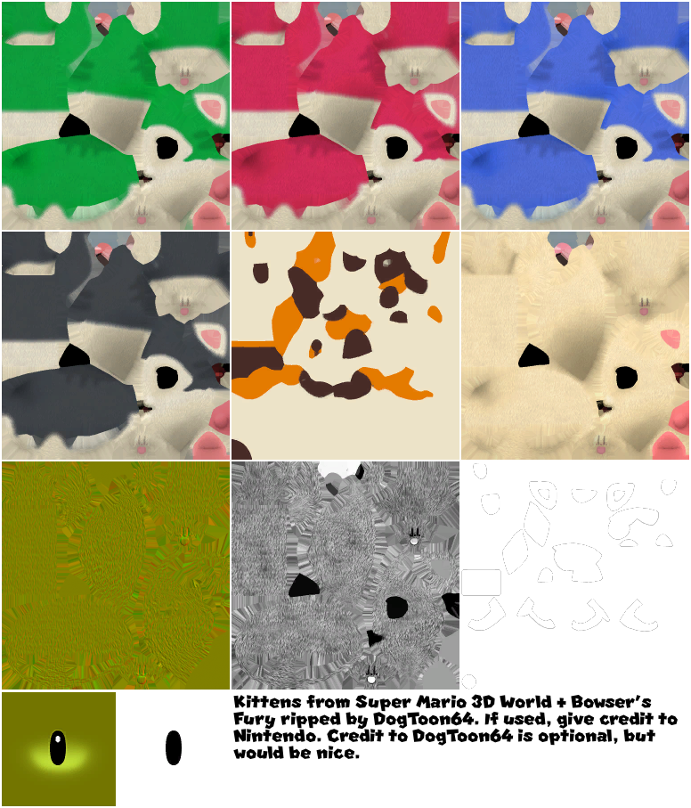 The Textures Resource Full Texture View Super Mario 3d World
