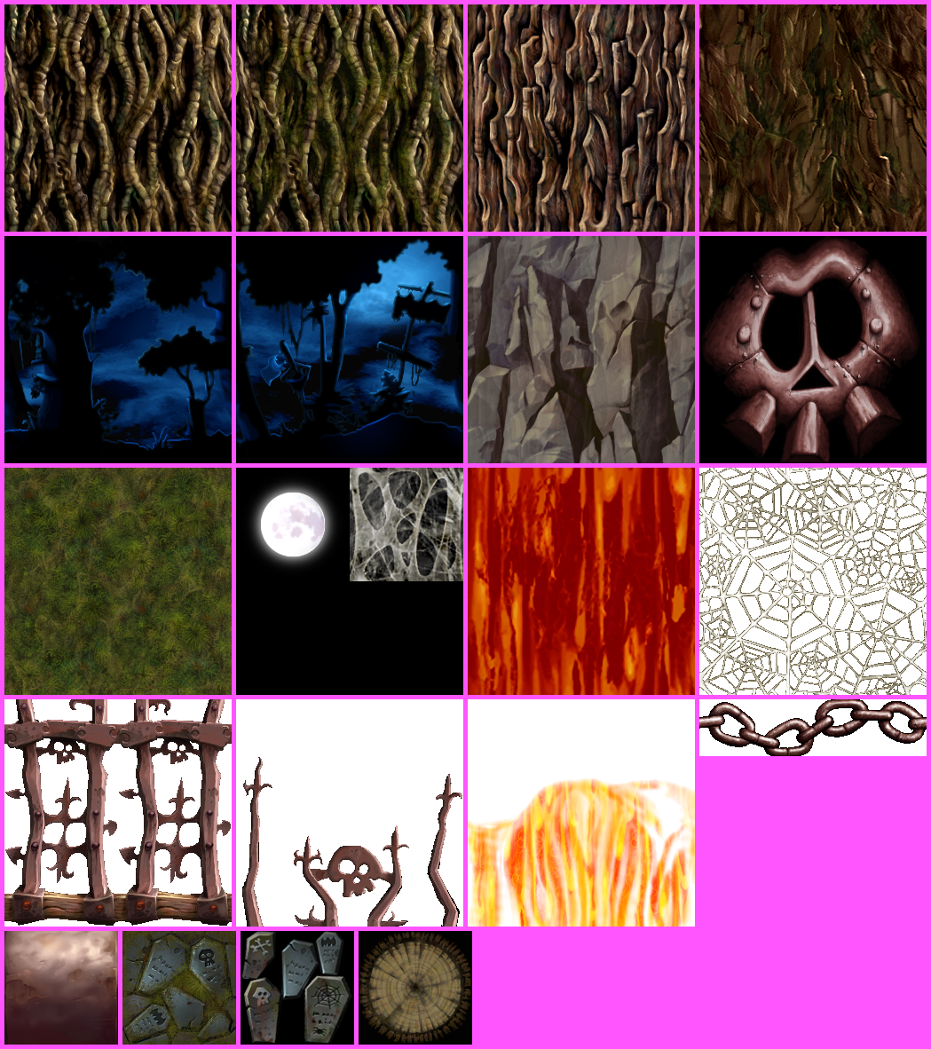 Pc Computer Rayman Arena M Ghastly Trees The Textures Resource