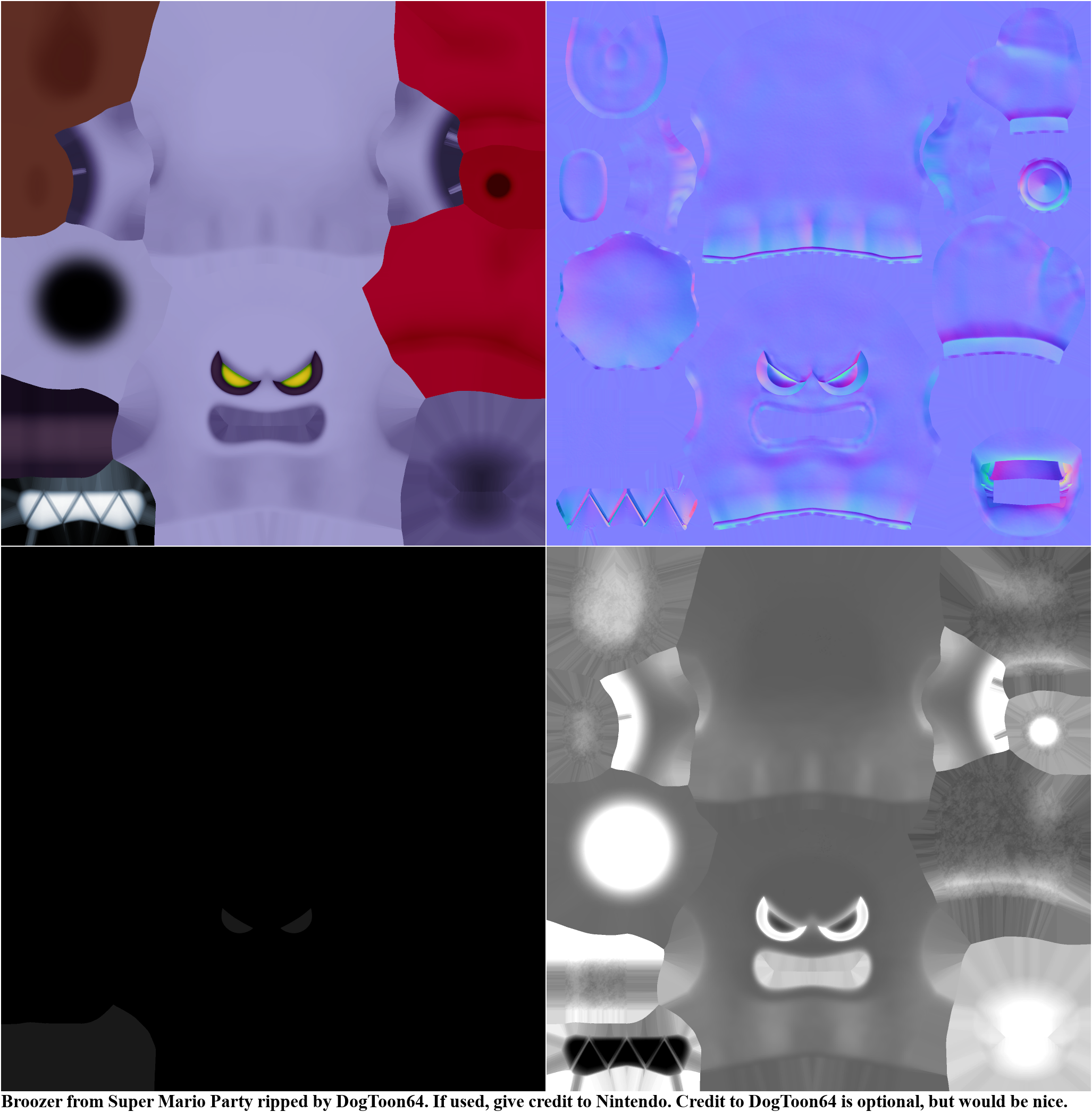The Textures Resource Full Texture View Super Mario Party Broozer