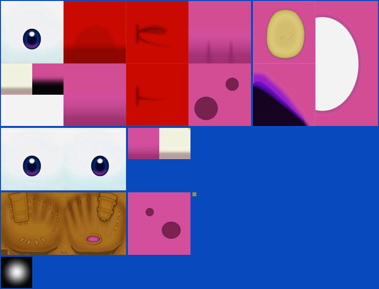 The Textures Resource Full Texture View Mario Super Sluggers Birdo