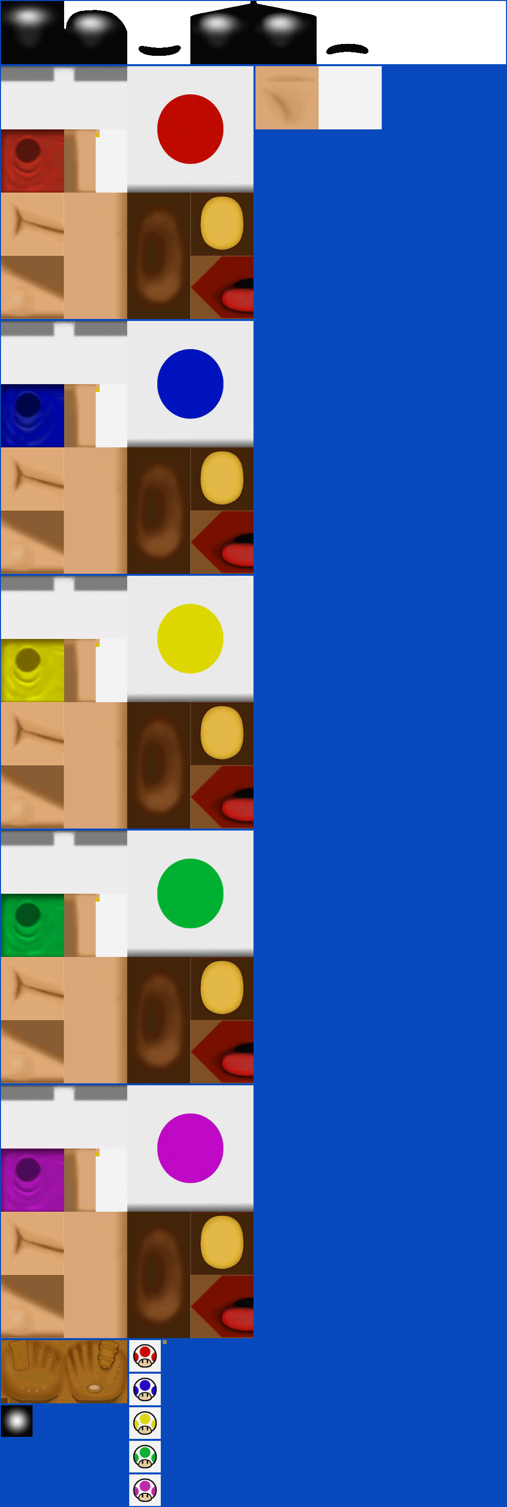 Wii Mario Super Sluggers Toad The Textures Resource