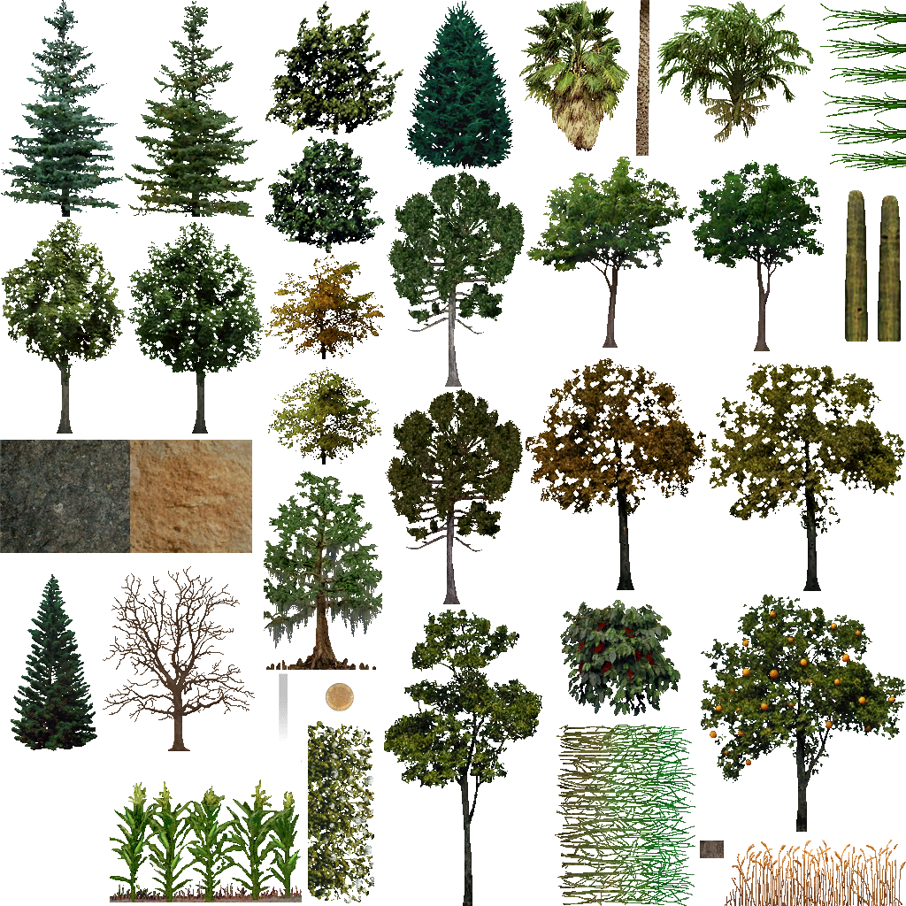 Pc Computer Railroad Tycoon 3 Trees 1 The Textures Resource