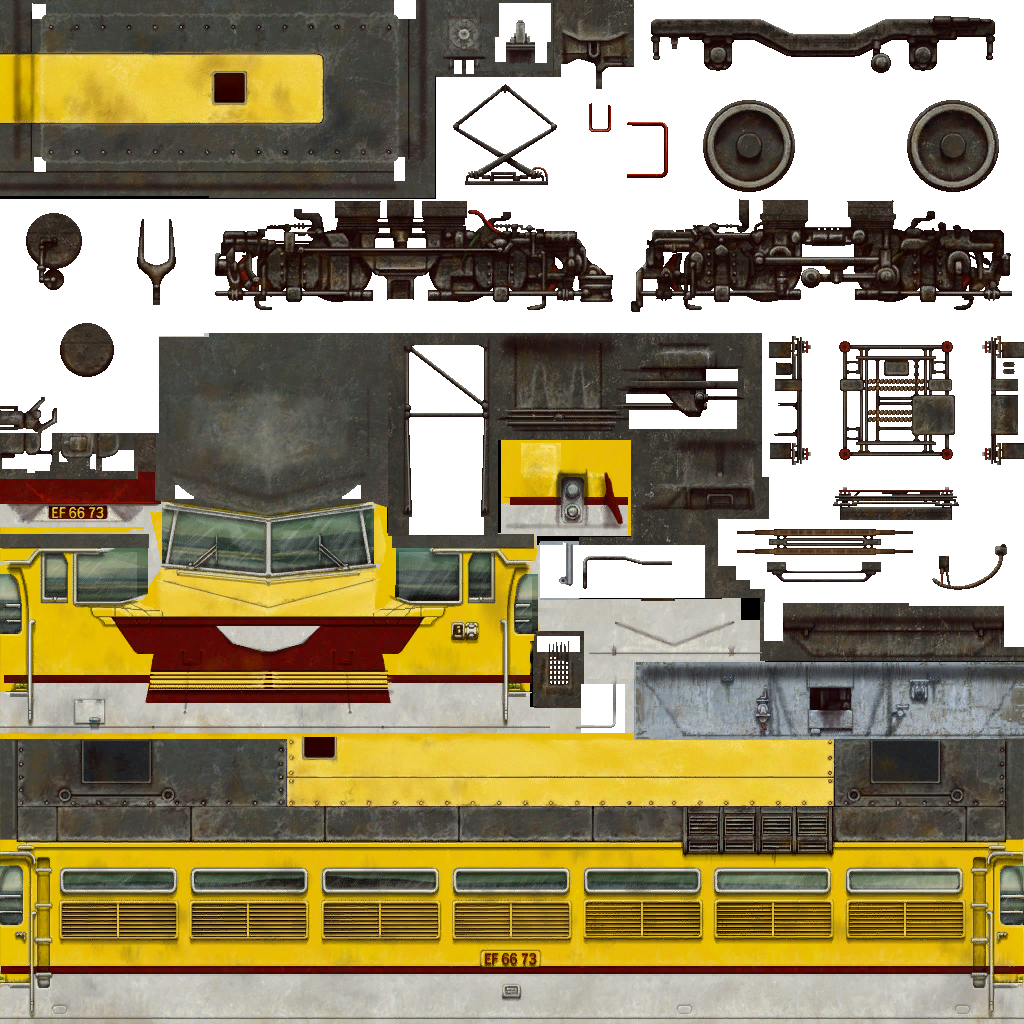 Pc Computer Railroad Tycoon 3 Class Ef 66 The Textures Resource