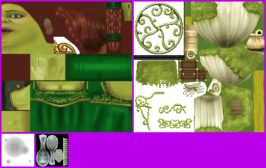 The Textures Resource Full Texture View Shrek Smash N Crash Racing