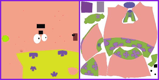 The Textures Resource Full Texture View Spongebob Heropants