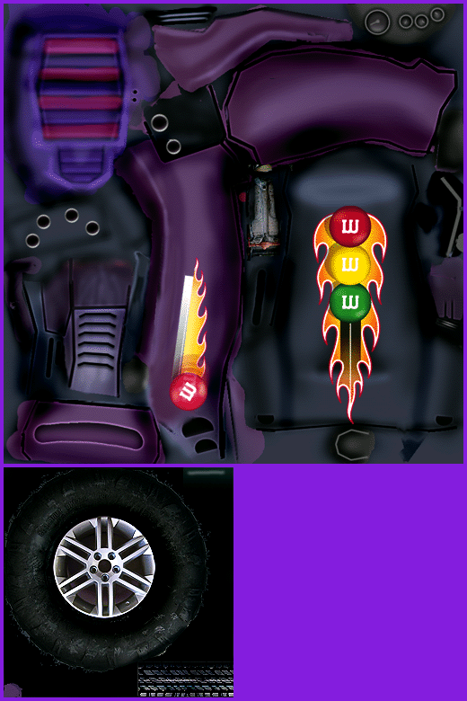 The Textures Resource Full Texture View Mandms Kart Racing 4x4 Jet