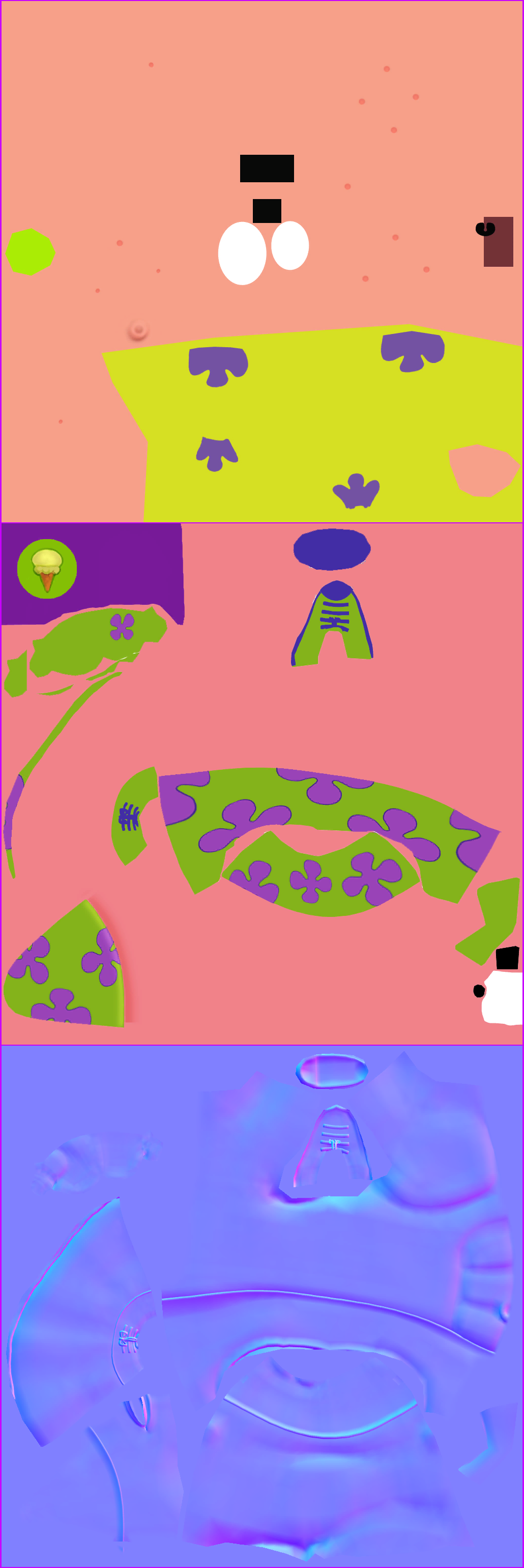 The Textures Resource Full Texture View Spongebob Heropants