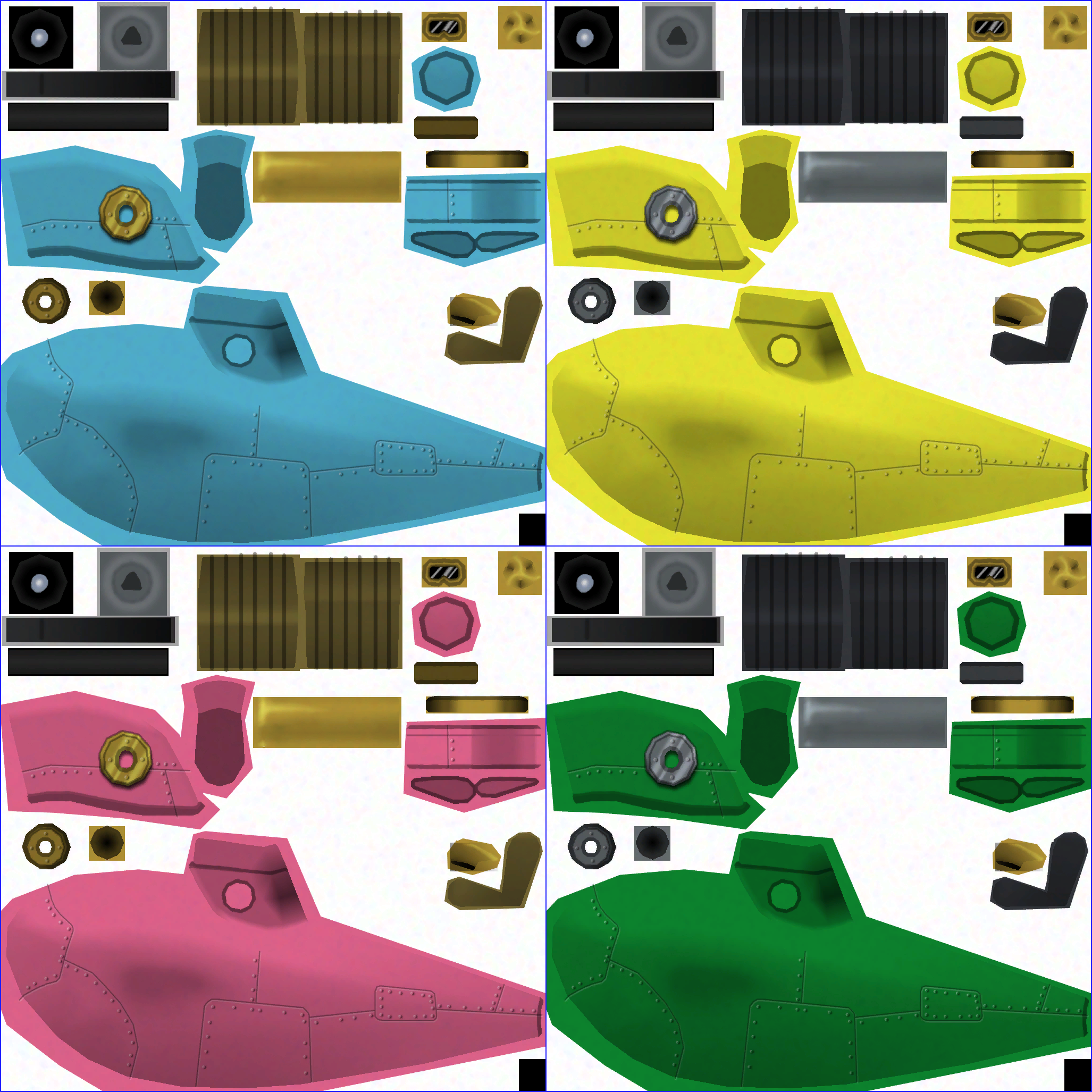 The Textures Resource Full Texture View Spongebobs Boating Bash Sub
