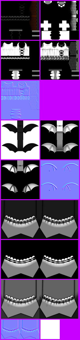 The Textures Resource Full Texture View Miitopia 010 Lacy Costume