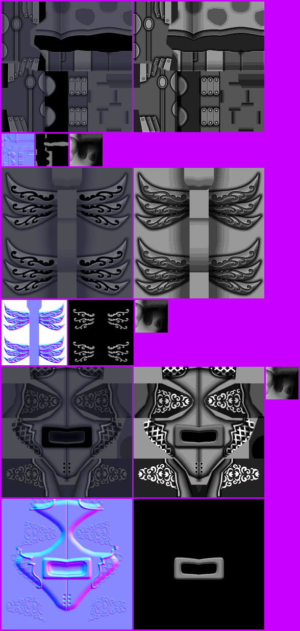 The Textures Resource Full Texture View Miitopia 021 Silver Costume