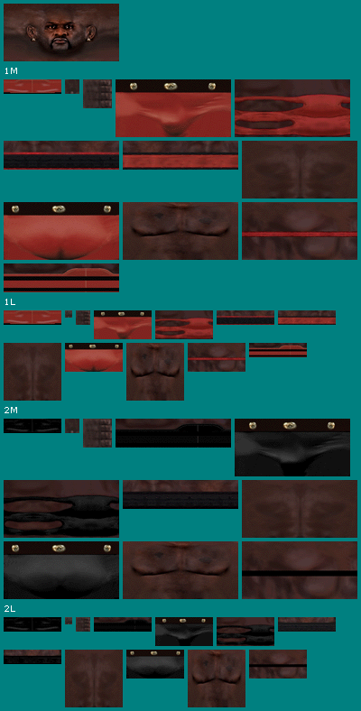 The Textures Resource Full Texture View Wwf War Zone Ahmed Johnson